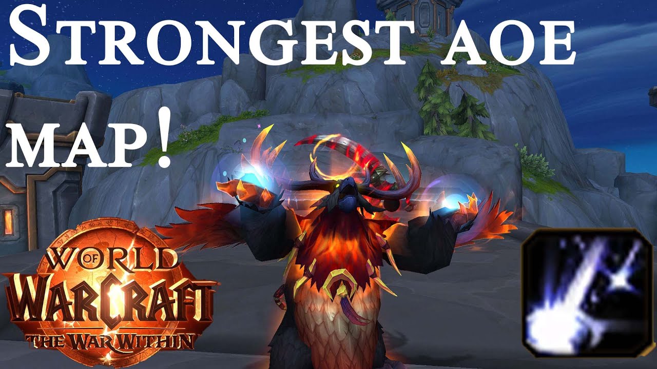 BEST AOE MAP! - Balance druid pvp the war within - YouTube