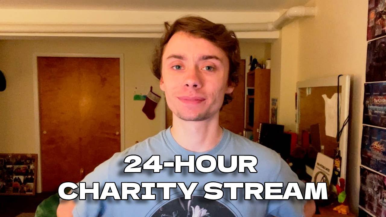 I'M DOING A 24-HOUR CHARITY STREAM - YouTube