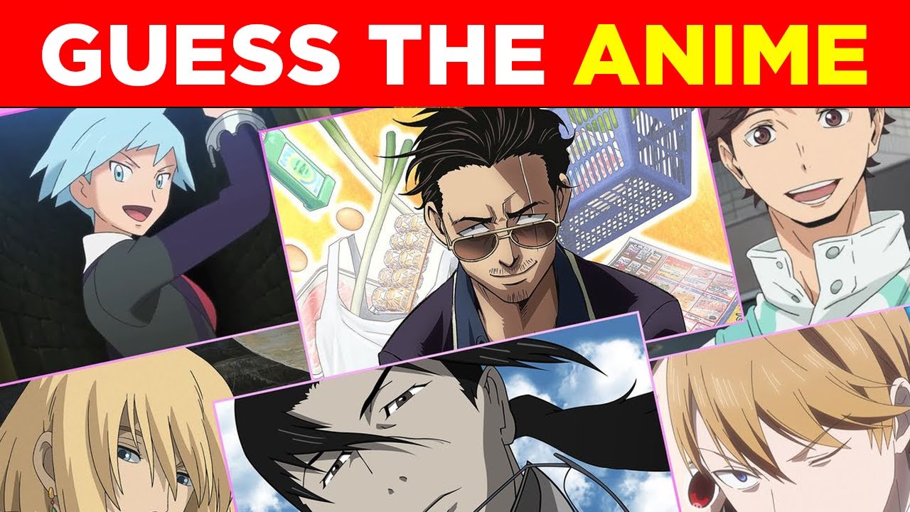 Can you guess the Anime by its Character in 5 Seconds? Anime Quiz - YouTube