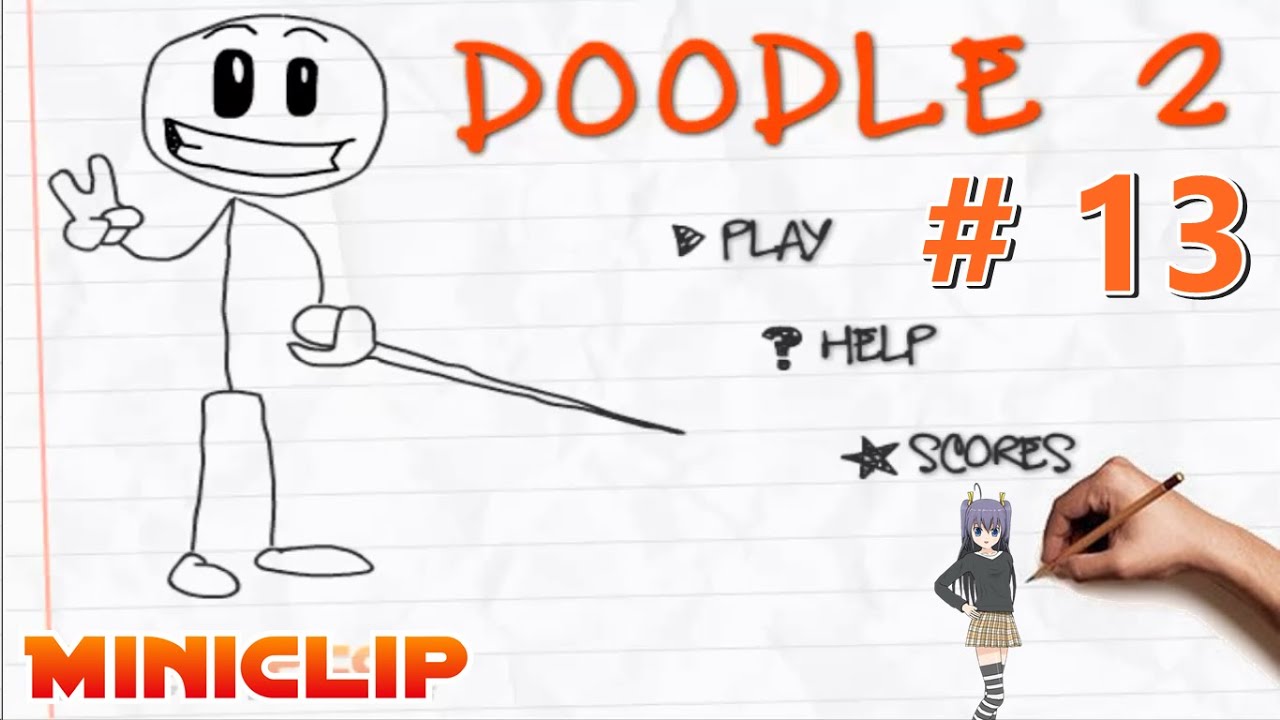 Miniclip Games #13 - Doodle 2 - YouTube