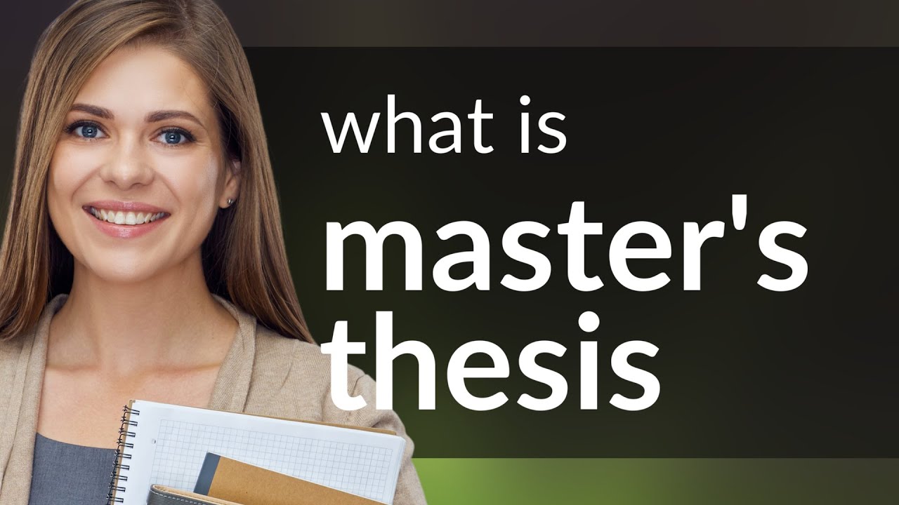 Mastering the Master's Thesis: A Guide to Academic Writing - YouTube