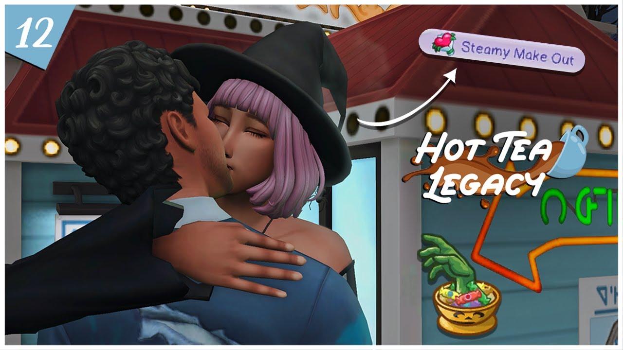 Spooky Day Celebration!!: Sims 4 Hot Tea Legacy Challenge 🧁 - YouTube