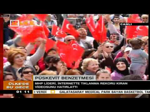 Bahçeli Büskevit Videosu Edirnede Hatırlattı...