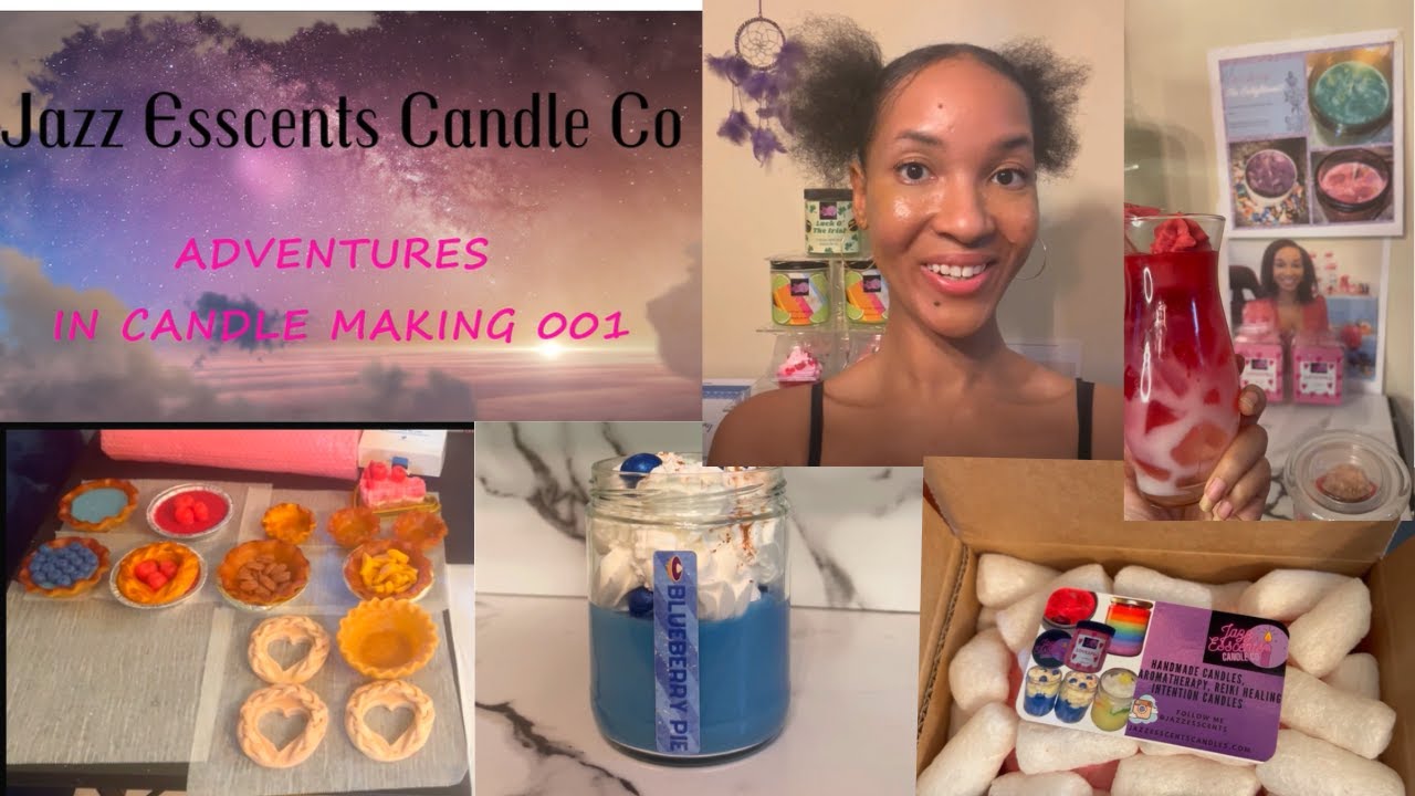 Adventures In Candle Making Vlog 001. Starting my YouTube Channel! 🥳 ...