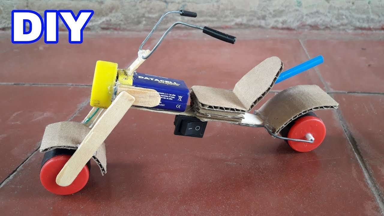 DIY Amazing Harley Davidson bike - How to make - YouTube