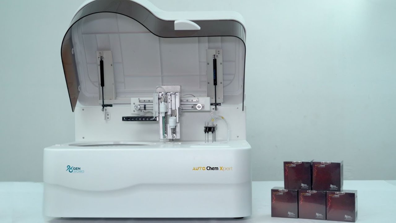 AutoChem Xpert - Compact, Fully Automated Biochemistry Analyzer - YouTube