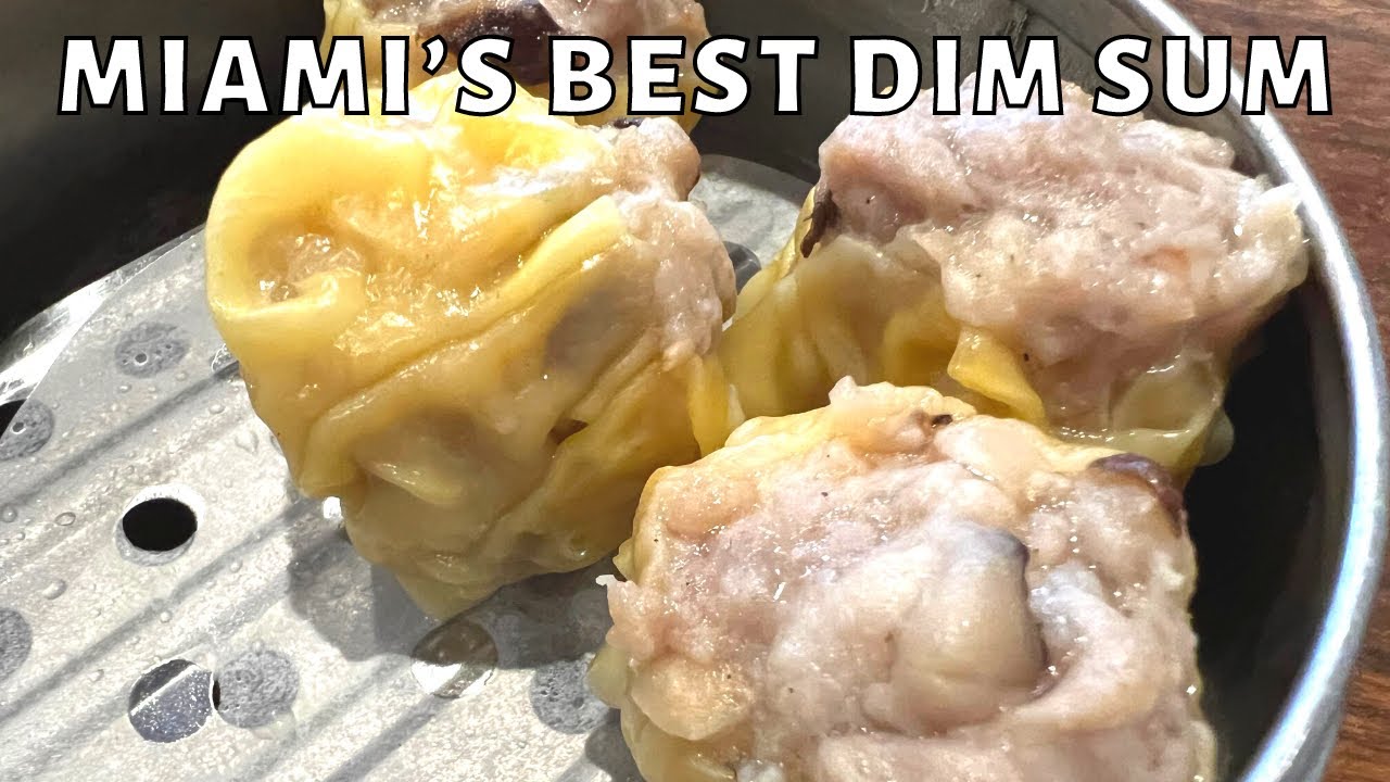 Eating at Miami's Best Chinese Dim Sum Restaurant : Kon Chau - YouTube