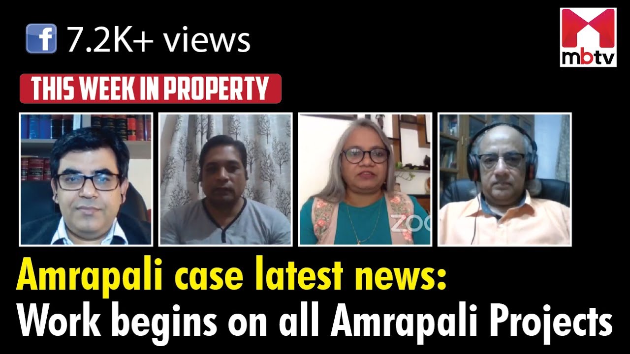 Amrapali case latest news: Work begins on all Amrapali Projects - YouTube