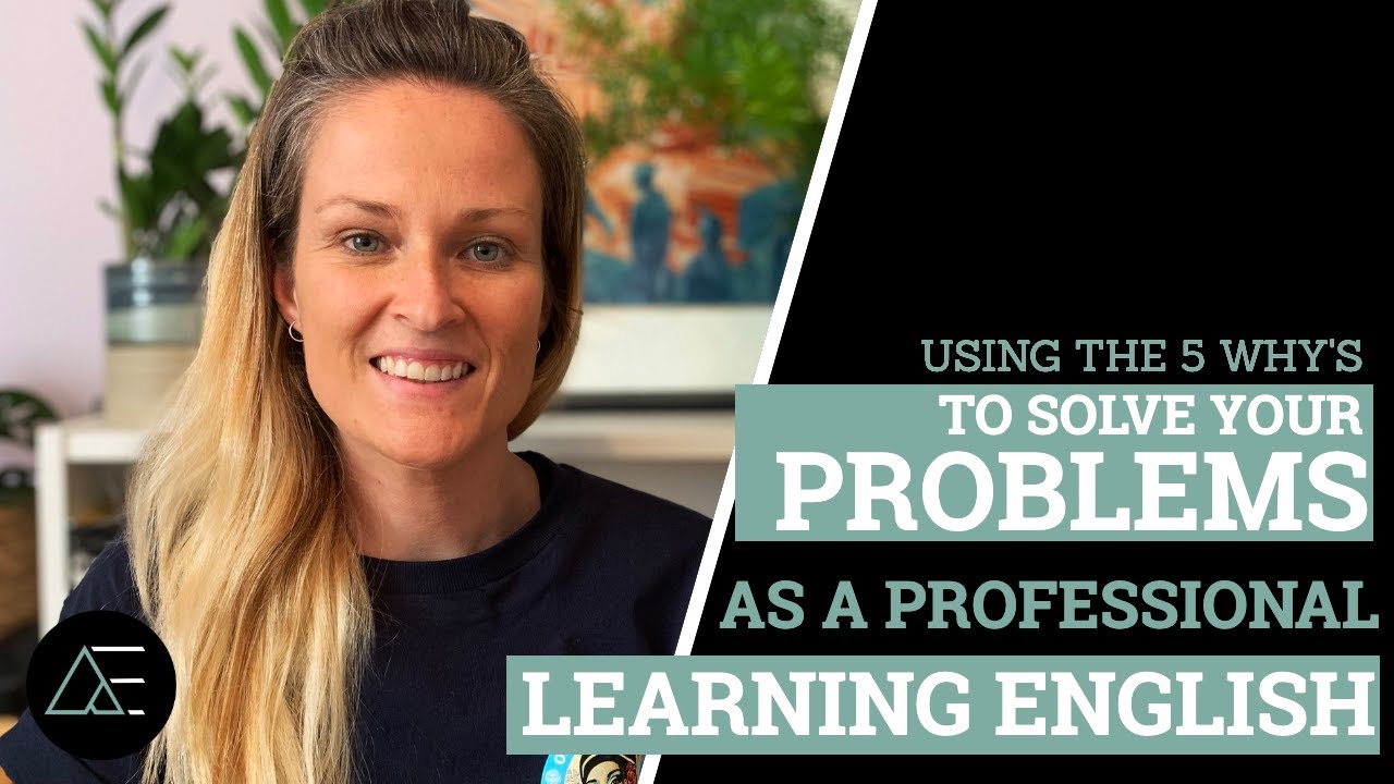 How to solve your problems as a professional learning English - YouTube