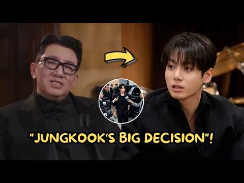 Jungkook Made a Shocking Decision—Bang Si Hyuk’s Unexpected Response Leaves ARMY Speechless!