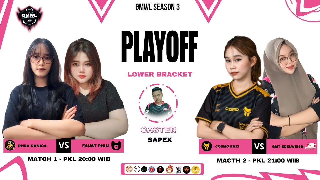 PLAY OFF GMWL LADIES SEASON 3 DAY 4 - YouTube