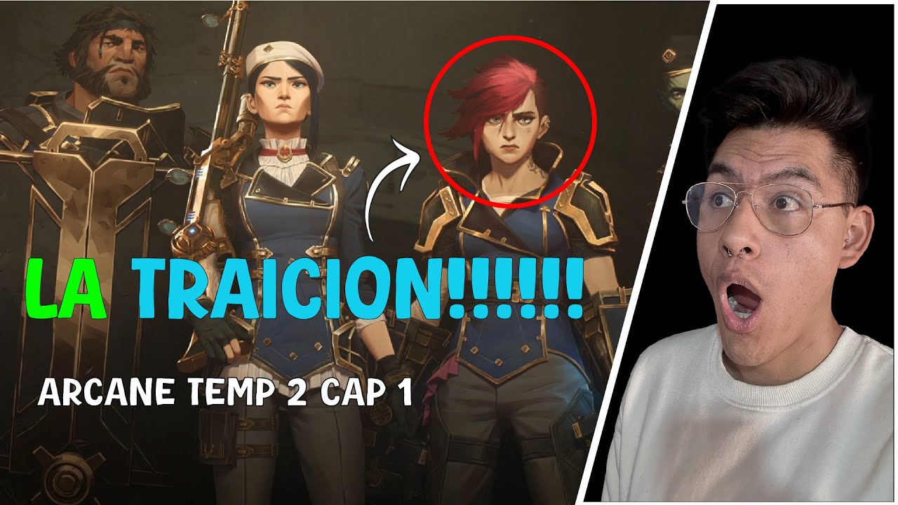 REACCION A ARCANE TEMP 2 CAP 1 - YouTube