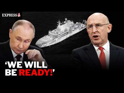 Russian spy ship spotted in UK waters as Defence Secretary issues BLUNT warning to Putin