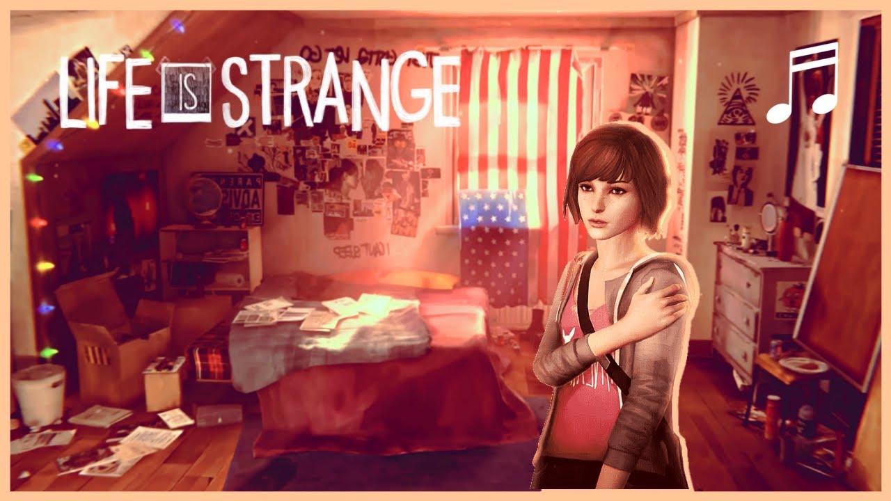 LIFE IS STRANGE Falling Asleep in Chloe's Room | Relaxing Music Mix ...