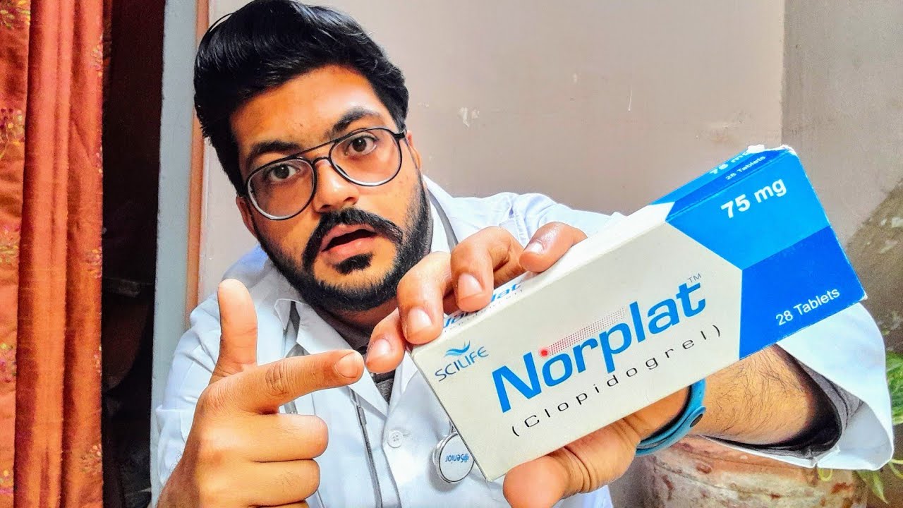 Norplat (Clopidogrel) 75mg tablet dangerous side effects by Dr. Abdur ...