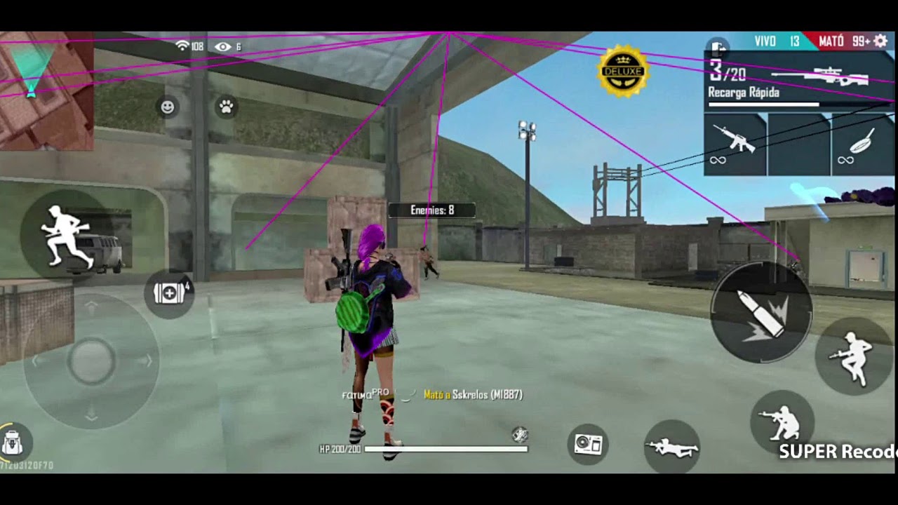 EL MEJOR MOD MENU PARA FREE FIRE - YouTube