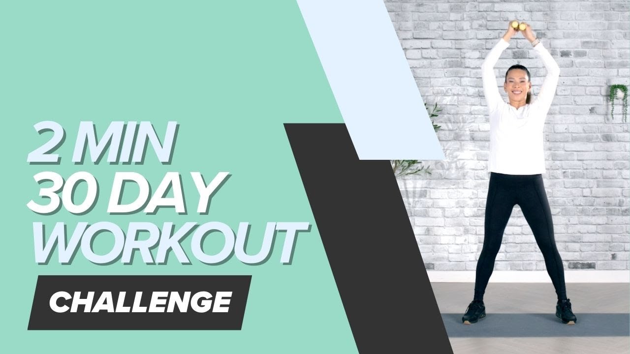 Total Arm Toning - 30 Day 2 Minute Workout Challenge - YouTube