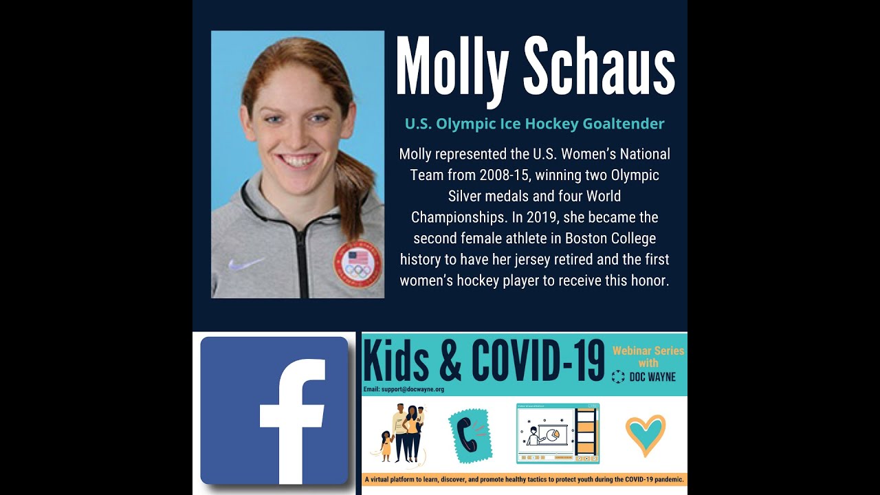 Kids & COVID-19: Breakout Session with U.S. Olympic Ice Hockey Goaltender Molly Schaus - YouTube