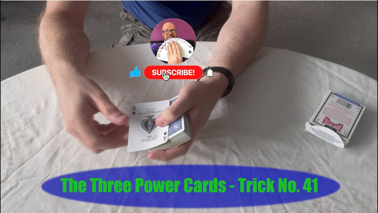 The Three Power Cards - Trick No. 41 - YouTube