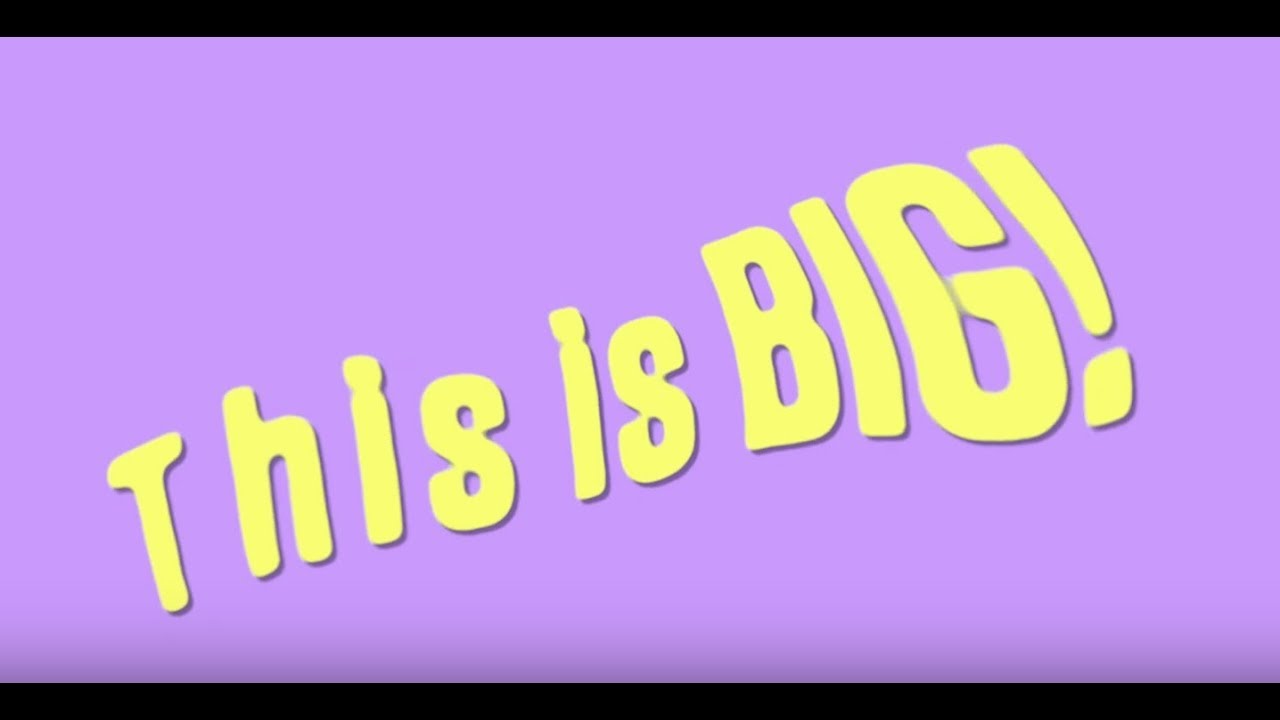 "This Is Big" Lyric Video I The Big One-Oh! - YouTube