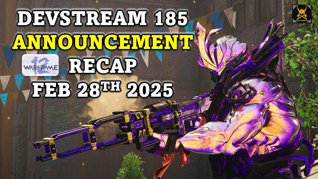 Warframe 2025 Devstream 185 UPDATE RECAP - YouTube