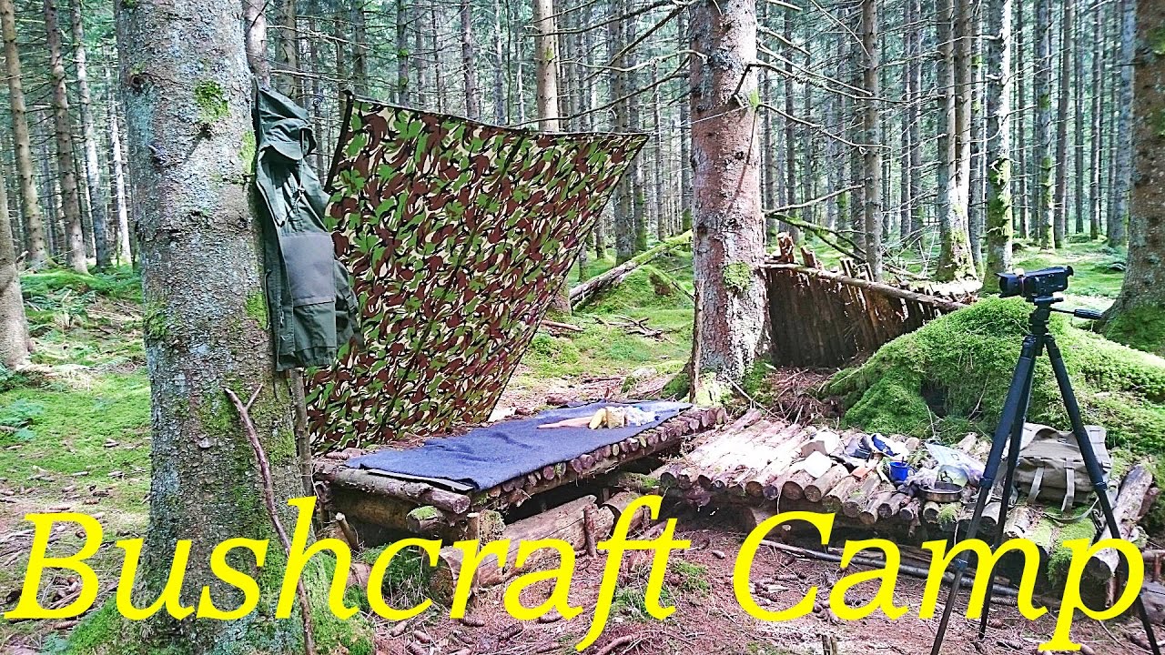 Bushcraft Skills for Beginners: How To Set Up A British Army Shelter ...