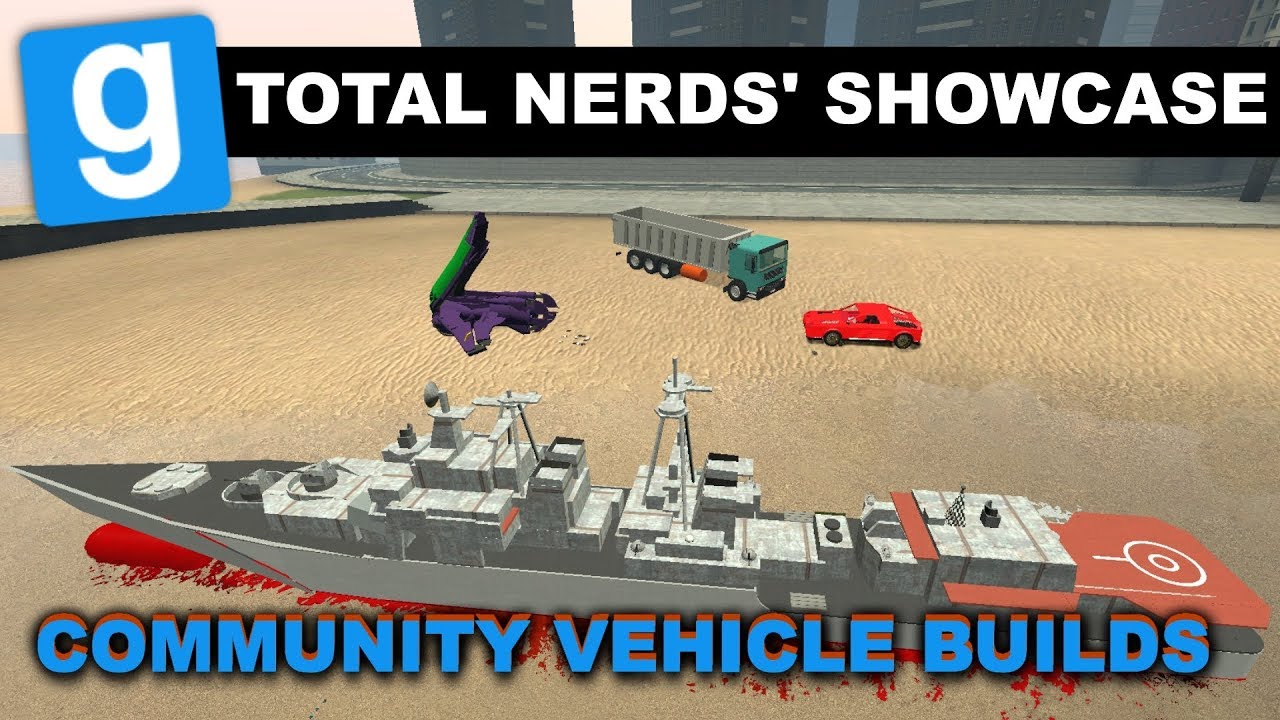 Garry's Mod - Total Nerd's Community Showcase, ACF + Wiremod + E2 Vehicles - YouTube