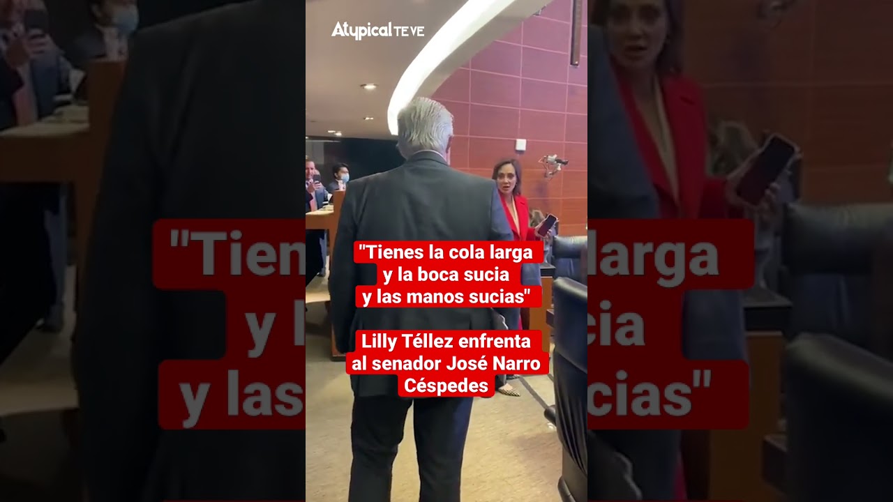 "Tienes la cola larga" Lilly Téllez enfrenta al senador José Narro ...
