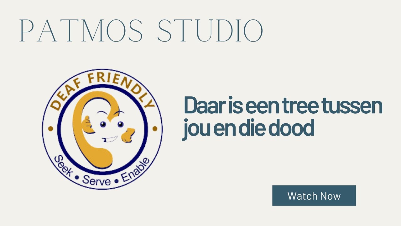 Daar is een tree tussen jou en die dood - YouTube