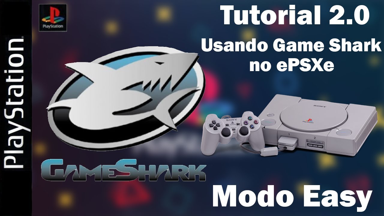 Tutorial 2.0 - Como usar códigos de Game Shark no ePSXe - YouTube