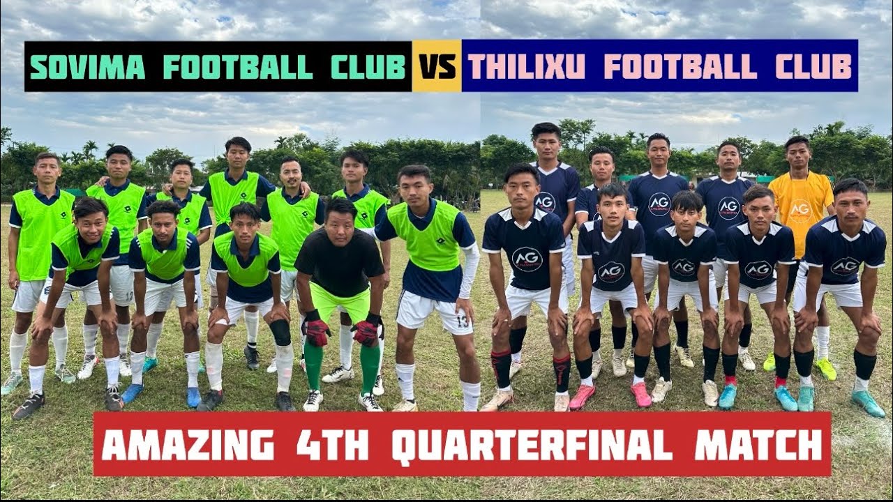4th Quarterfinal match || Sovima fc 🆚 Thilixu fc at Hollohon village ...