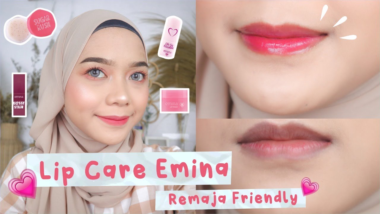 Review Lip Care Emina I Bibir Langsung Pink - YouTube