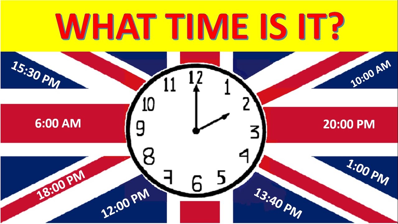 WHAT TIME IS IT? ¿QUÉ HORA ES? - YouTube