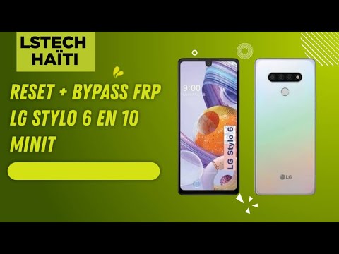 HOW TO RESET + BYPASS FRP LG STYLO 6 - YouTube