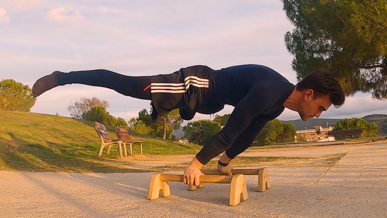 Straddle Planche Progression | Press & Negatives Training - YouTube