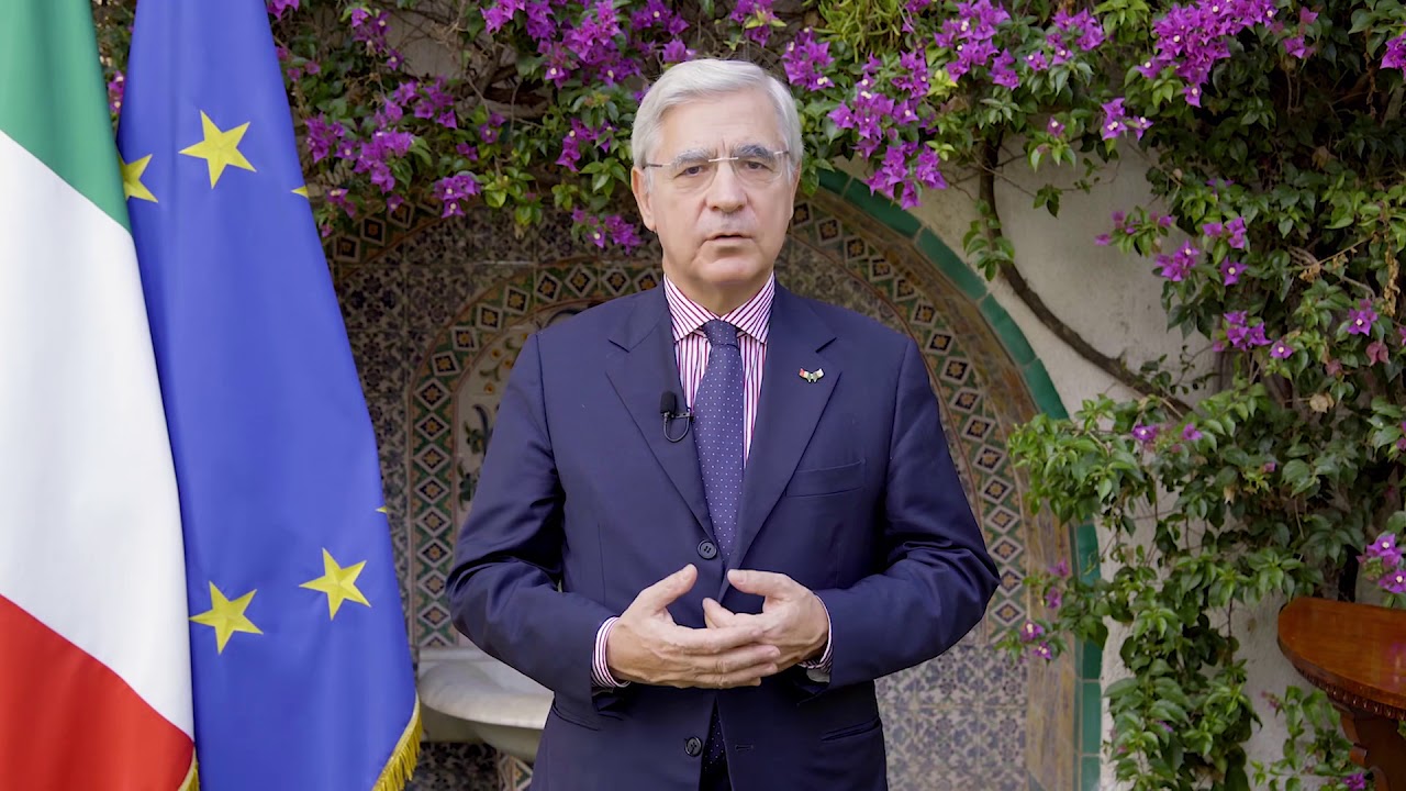 Discours de S.E. l’Ambassadeur Pasquale Ferrara pour la fin de sa mission en Algérie. - YouTube