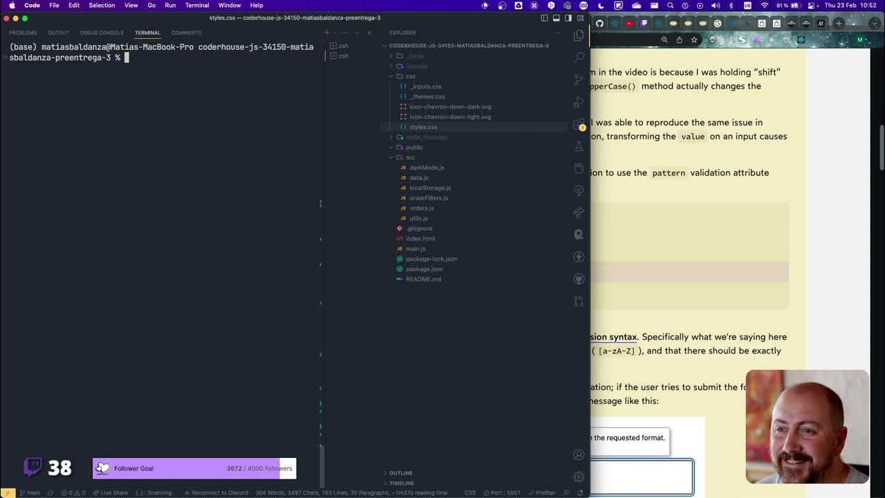 React.js - parte 14 | The Joy of React día 14 WORDLE | Conquistando el Front-End | 2023-02-23 ...