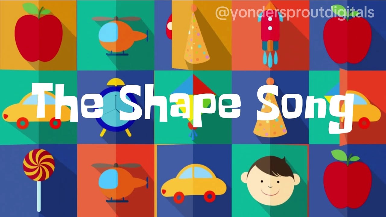 The Shape Song | Kids Songs| Animated Storytelling | Sing Along - YouTube