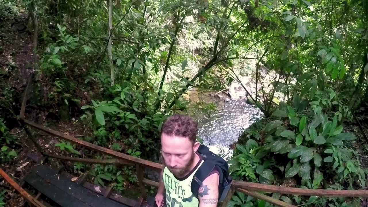 Lupa Masa Rainforest Camp: Waterfall and Camp Entrance - YouTube