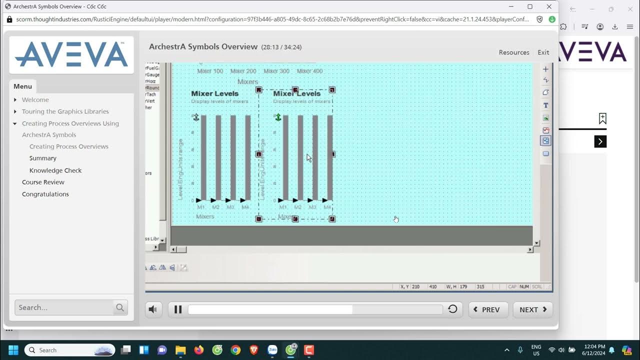 Create Process Overview using ArchestrA symbol - YouTube