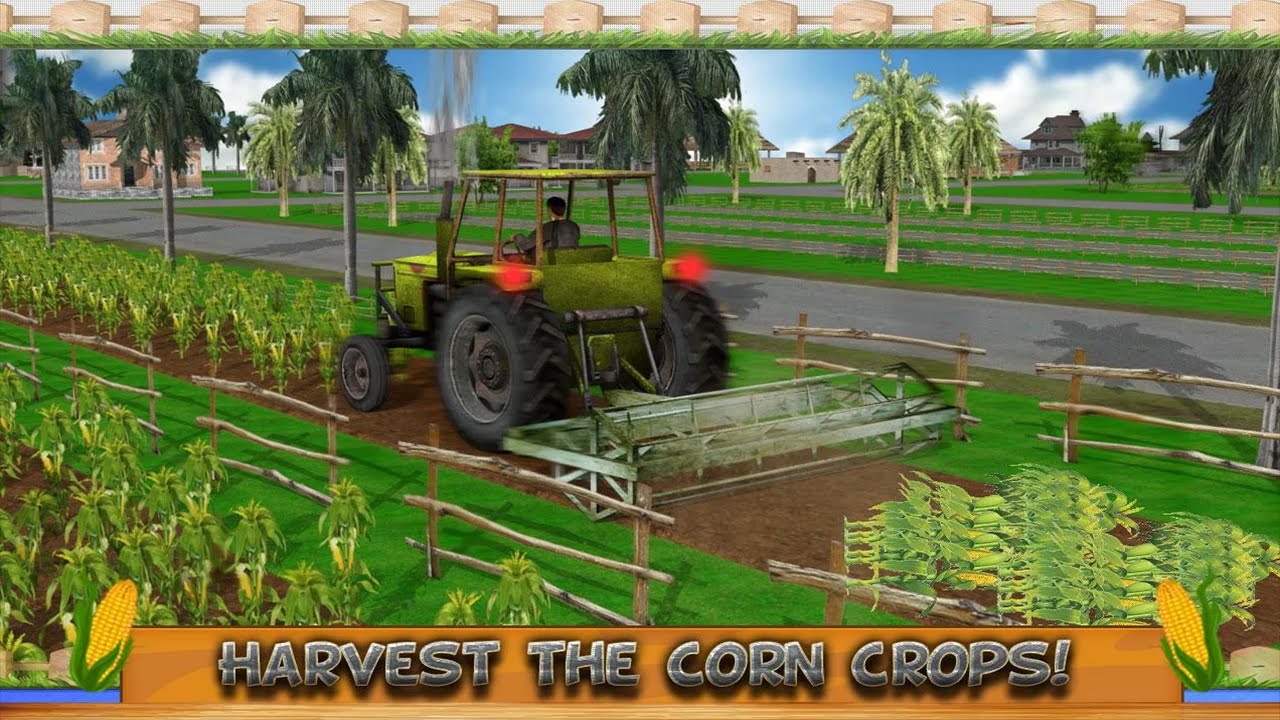 Corn Farming Tractor 2016 Android Gameplay 1080p [HD] - YouTube