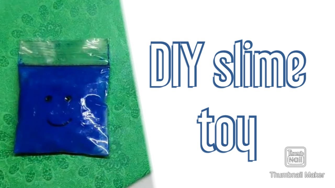 DIY slime toy ll magical craft for crafties - YouTube