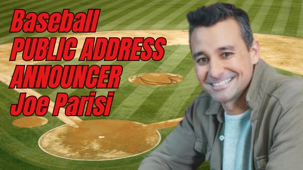 Baseball Public Address Announcer Joe Parisi - YouTube