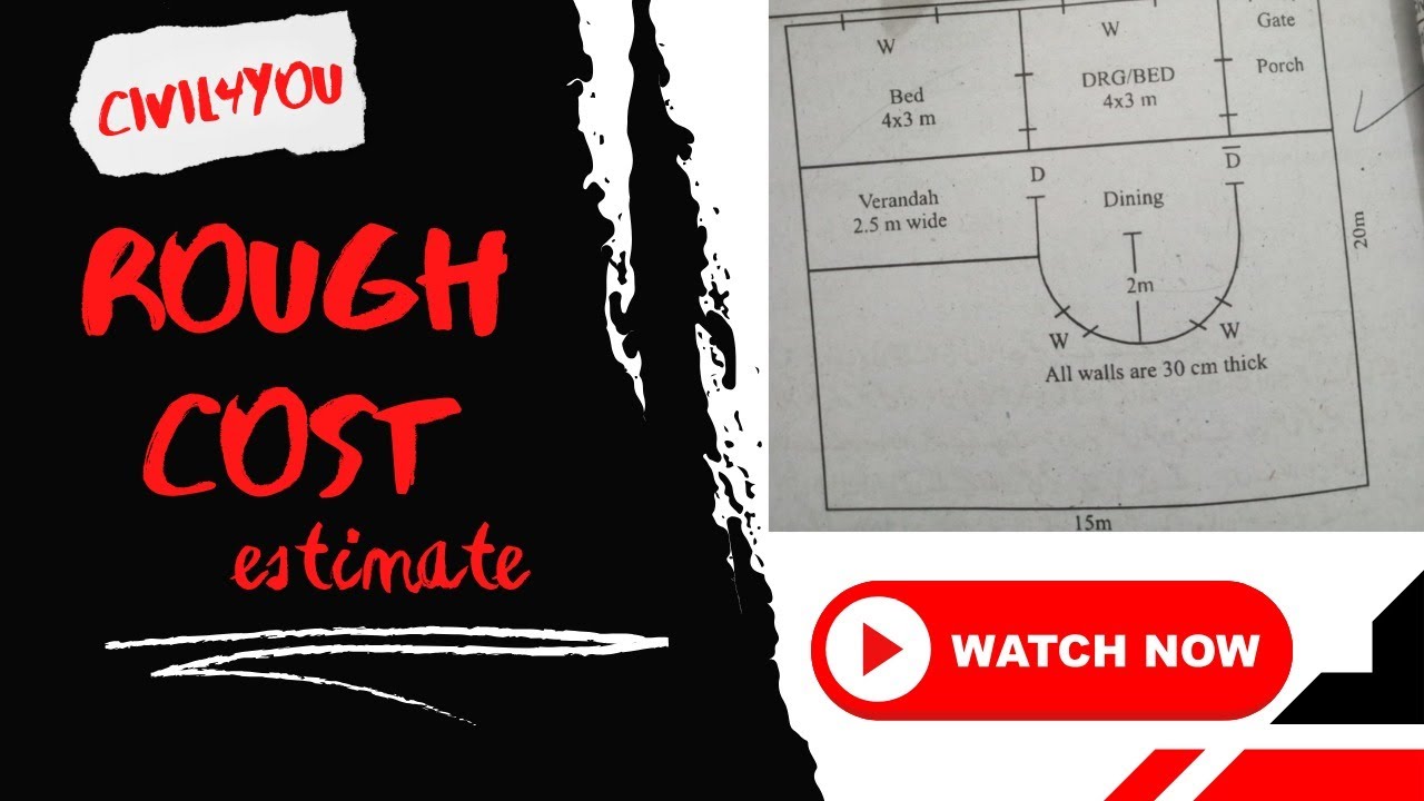 Rough cost estimate ! Building estimation and costing ! Plinth area ...
