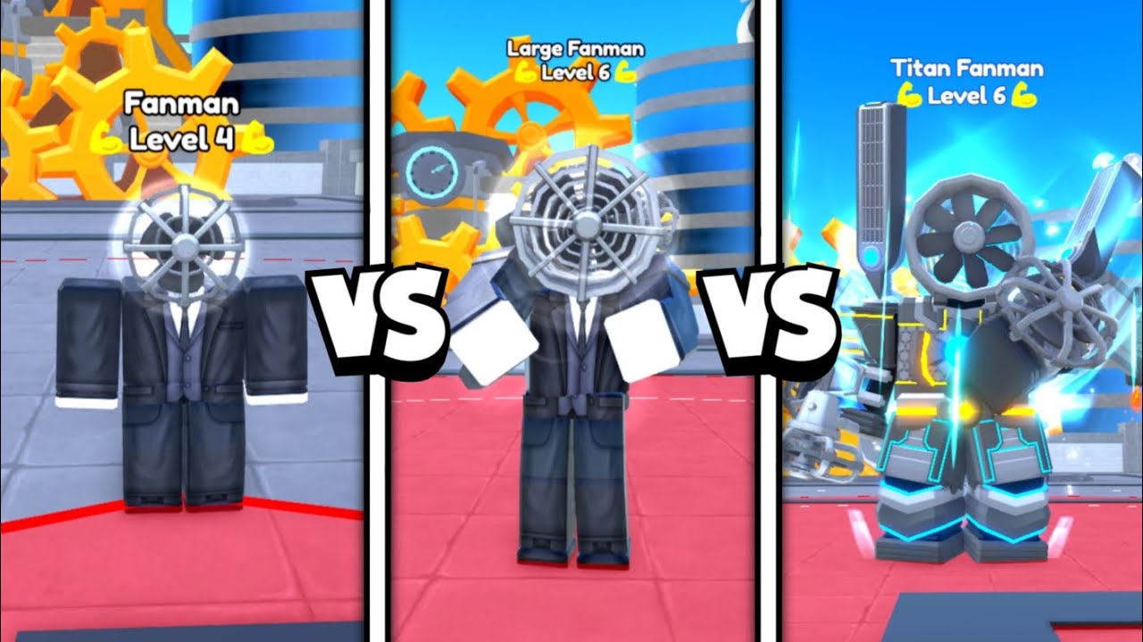 TITAN FANMAN vs LARGE FANMAN vs FANMAN! 🤯🔥 | Toilet Tower Defense ...
