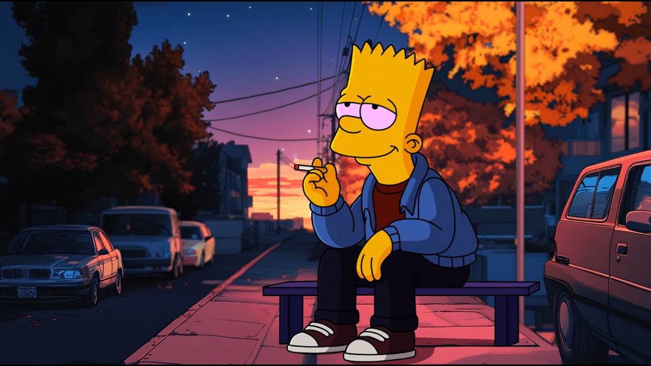 Smoking Vibes 🍂 Lofi hip hop ~ Autumn Chill [ Chill, Calm, Relax ] 🍂 ...
