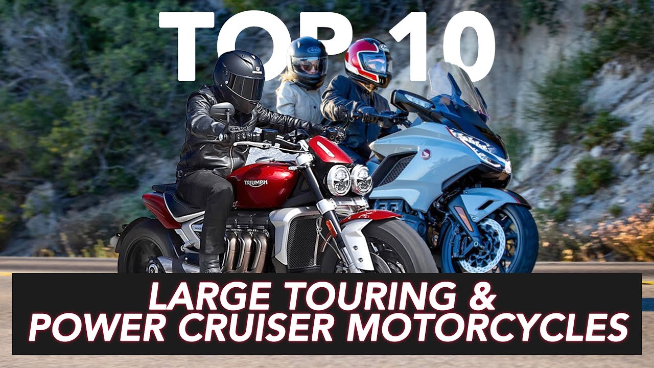 Top 10 Best Large Touring & Power Cruiser Motorcycles of 2023 - YouTube