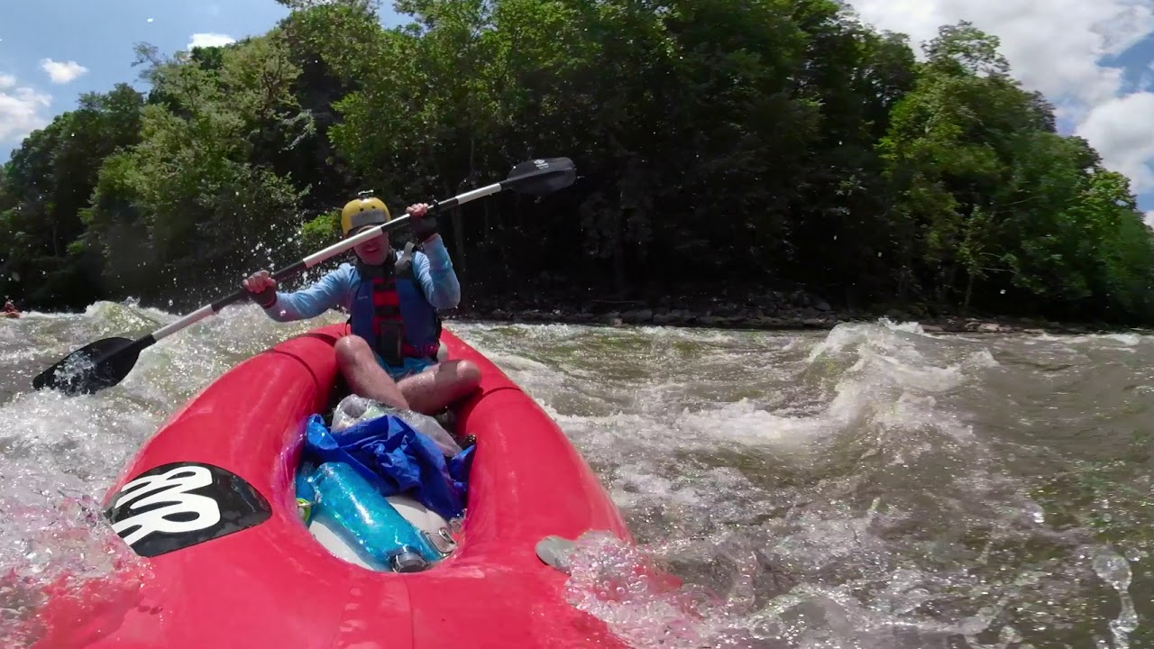 NEW RIVER Kayaking 2262 - YouTube