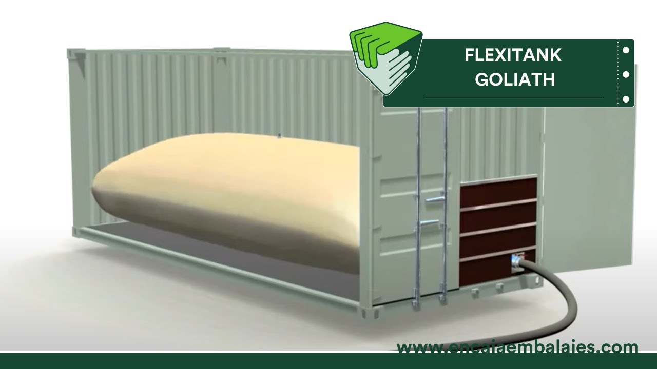 Flexitank Goliath (Contenedor de líquidos) - YouTube