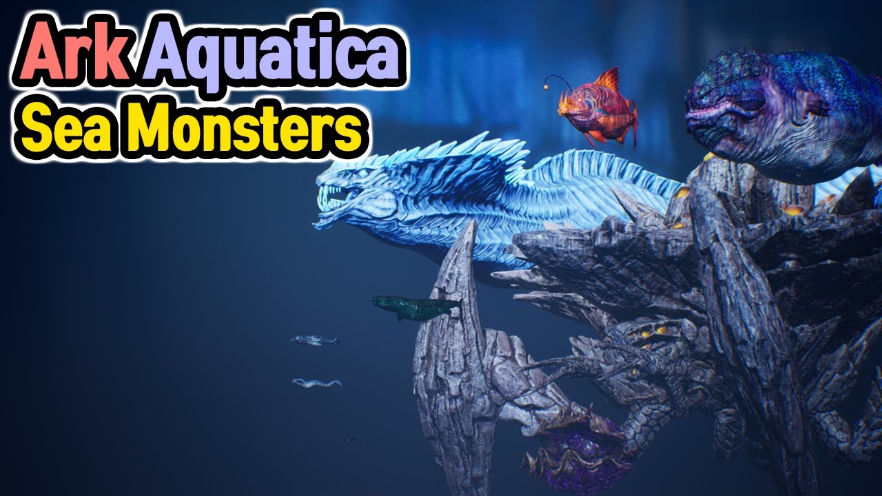 Ark Aquatica Sea Monster Size Comparison - YouTube